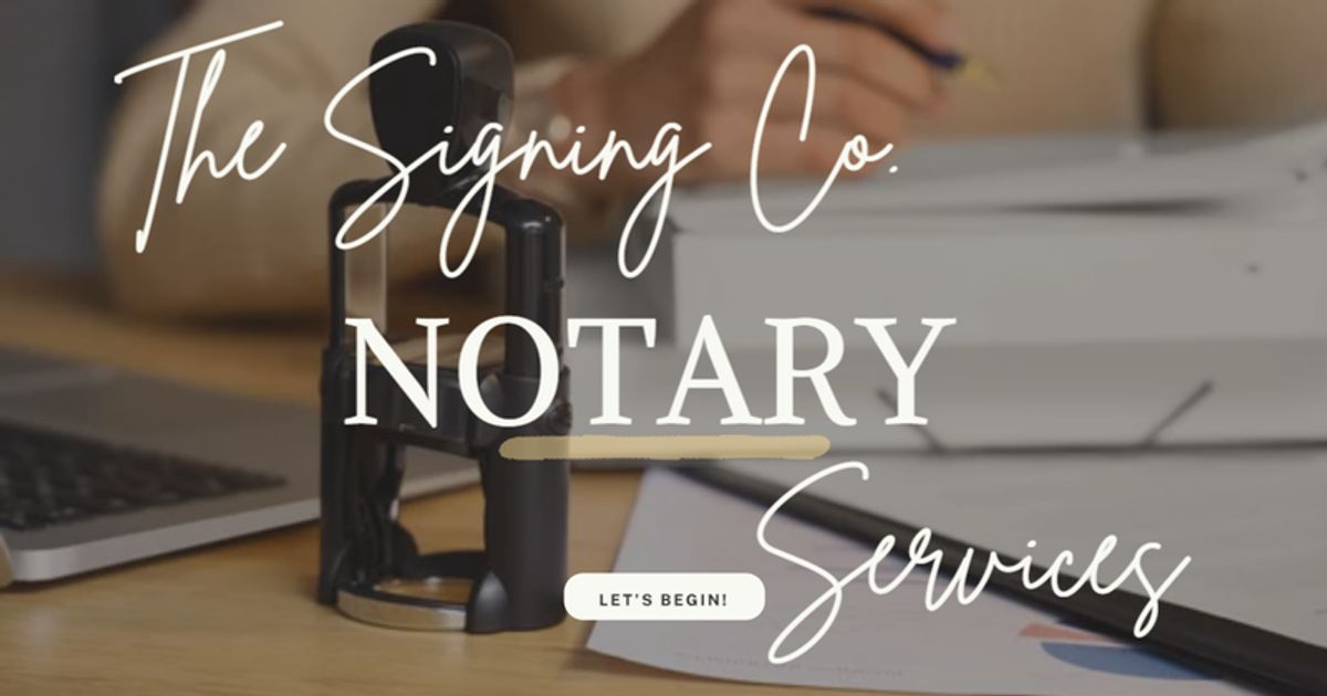 The Signing Co Website